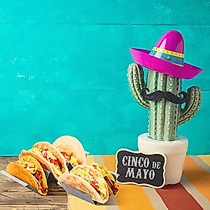 Sawysine 20 Pcs Taco Holders Stand, Stainless Steel Taco Tray, Holds up to 2 or 3 Tacos, Taco Tray Stylish Taco Rack Holder Stand, Oven Safe for Baking, Grill Safe and Dishwasher Safe