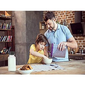 HNXAZG 10 Pcs 8 Oz Plastic Juice Bottles Empty Clear Containers with Tamper Proof Lids for Juice, Milk and Other Beverage