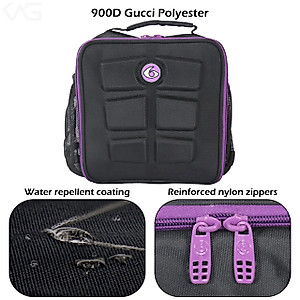 Innovator Cube 20oz Model, Meal Prep Lunch Bag with 3 BPA-Free, Reusable, Microwavable, Freezer Safe, Portion-Controlled Containers, Lunch Box with Storage Pockets