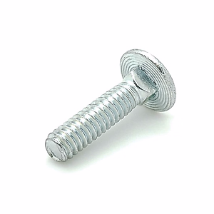 Ten (10) 1/4-20 x 1" Long Carriage Bolts Set w/Nuts & Washers (BCP277)