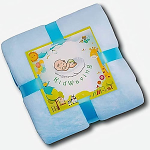 Baby Monthly Milestone Blanket - Large 60"x40" Memory Blanket w/Growth Tracker, Soft Fleece First Year for Girl, Boy, Monthly Nursery Swaddling Blankets for Newborn Beautiful Shower Gift