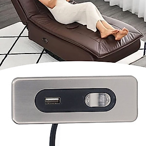 Electric Recliner Controller, USB Socket Charging Port Easy Installation Lift Sofa Controller for Electric Wheelchairs for