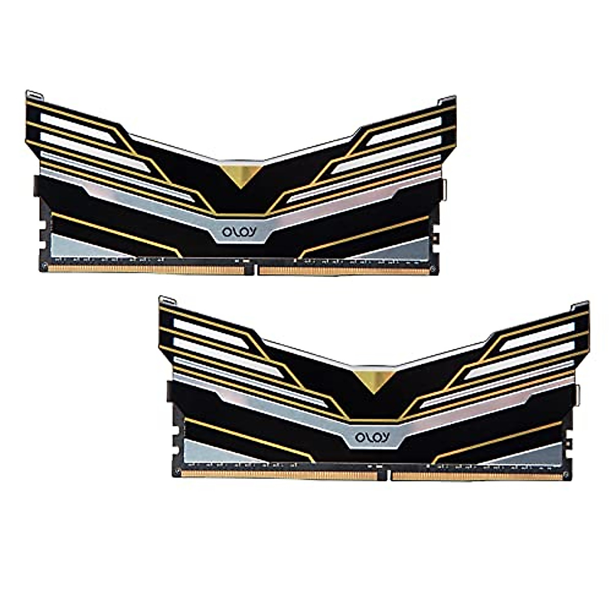 OLOy Memory DDR4 RAM 64GB (2x32GB) Warhawk Aura Sync RGB 3200 MHz CL16 1.35V 288-Pin Desktop Gaming UDIMM (MD4U323216DEDA)