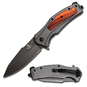 Snake Eye Tactical Everyday Carry Folding Pocket Knife Ideal For Engraving