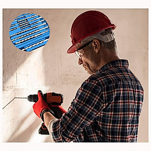 MYOYAY Rotary Hammer Drill Bits Set & Chisels 17Pcs SDS Plus Concrete Masonry Hole Tool with Storage Case Drilling Bricks Concrete Masonry Wall Stone