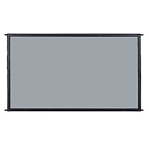 KODAK 120” Replacement Dual Projector Screen | Fast Fold Gray Front & Rear Projection Backdrop for Outdoor & Indoor Movies | Easy Clean, Glare Proof, Wrinkle Free Fabric