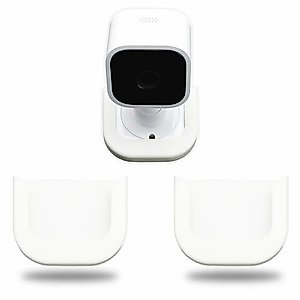 Blink Mini Camera Adhesive Wall Mount Bracket, Strong Adhesive Durable Camera Mount Holder for Blink Mini Indoor Camera, No Drill, No Screws, Decorate Damage-Free, Easy to Install (2 Pack)
