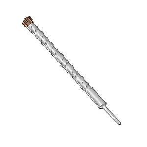 TANG SDS Plus 1-3/8 Inch x 13-3/4 Inch Roatry Hammer Drill Bit for Installation Outdoor Fence Panels Safety Pool Fence Kit