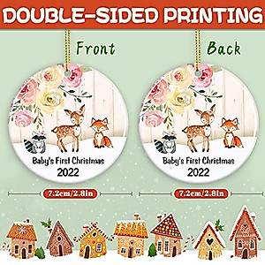 2022 Baby Christmas Ornament, Jocidea 2022 Baby Ornament Baby First Christmas Ornament New Baby Christmas Ornament Baby Christmas Tree Ornaments - Baby First Xmas Gifts