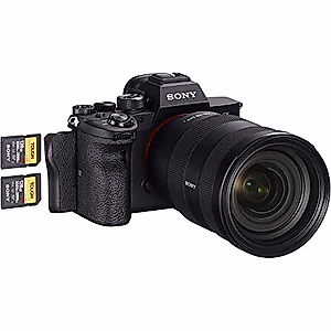 Sony a7R IVA Mirrorless Camera (ILCE7RM4A/B) + 64GB Memory Card + Bag + 2 x NP-FZ100 Compatible Battery + Card Reader + LED Light + Corel Photo Software + HDMI Cable + Flex Tripod + More