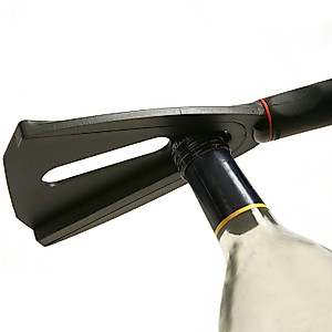 Norpro Grip-Ez Jar Opener Stainless Steel, 10in/25.5cm, Black