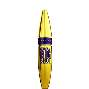 Maybelline New York Volum' Express The Colossal Big Shot Washable Mascara, Brownish Black, 0.33 fl. oz.