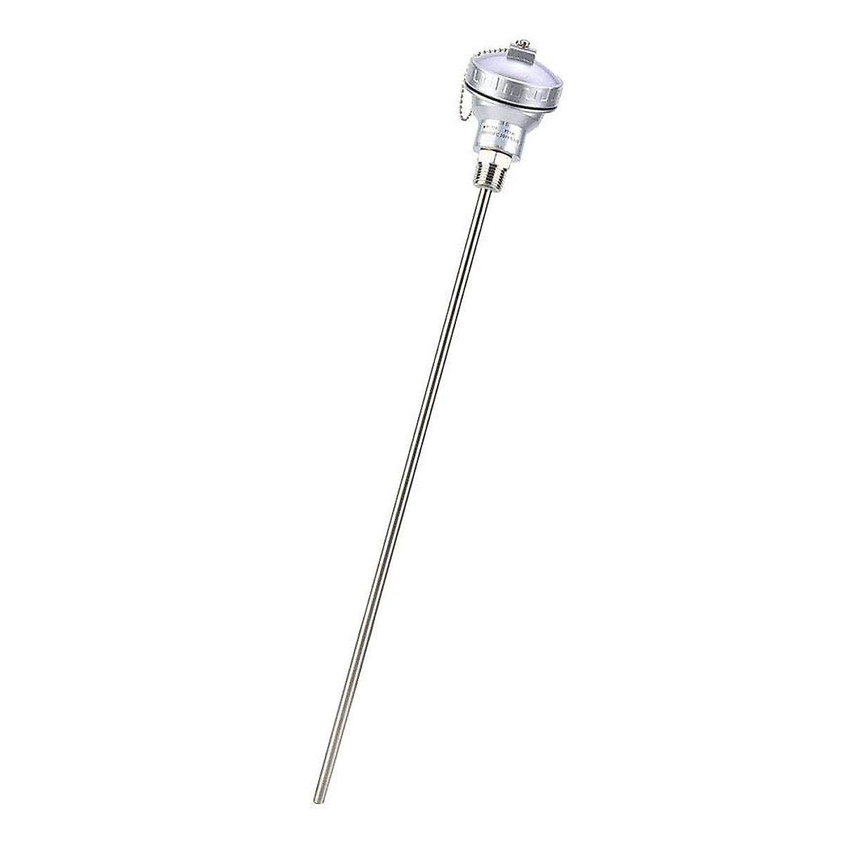 RTD Temperature Sensor, RTD PT100 Temperature Sensor Probe 1/2" NPT Thread Thermocouple Terminal Head,Simple and Easy to Install(400mm/15.7)
