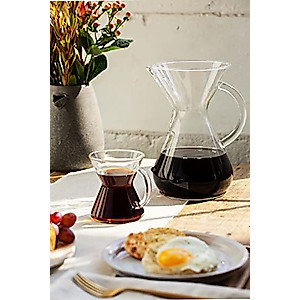 Chemex Pour-Over Glass Coffeemaker - Glass Handle Series - 6-Cup - Exclusive Packaging