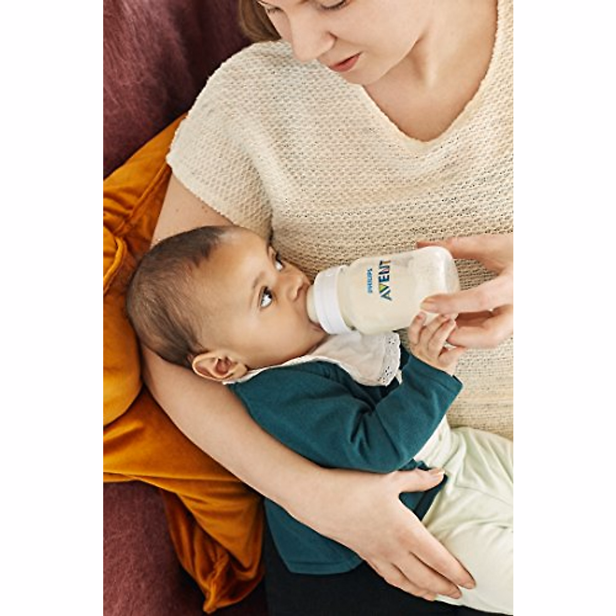 Philips AVENT Anti-Colic Baby Bottles Clear, 4 Oz