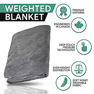 Hush Classic Weighted Blanket With Duvet Cover - Queen 25Lb