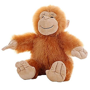 Cheeky Monkey Plush Toy Soft 8 Inch Stuffed Animal Monkey Cuddly Small Plush Toy for Kids Great Gift for Monkey Lovers Realistic Stuffed Monkey Plush for Play and Snuggling