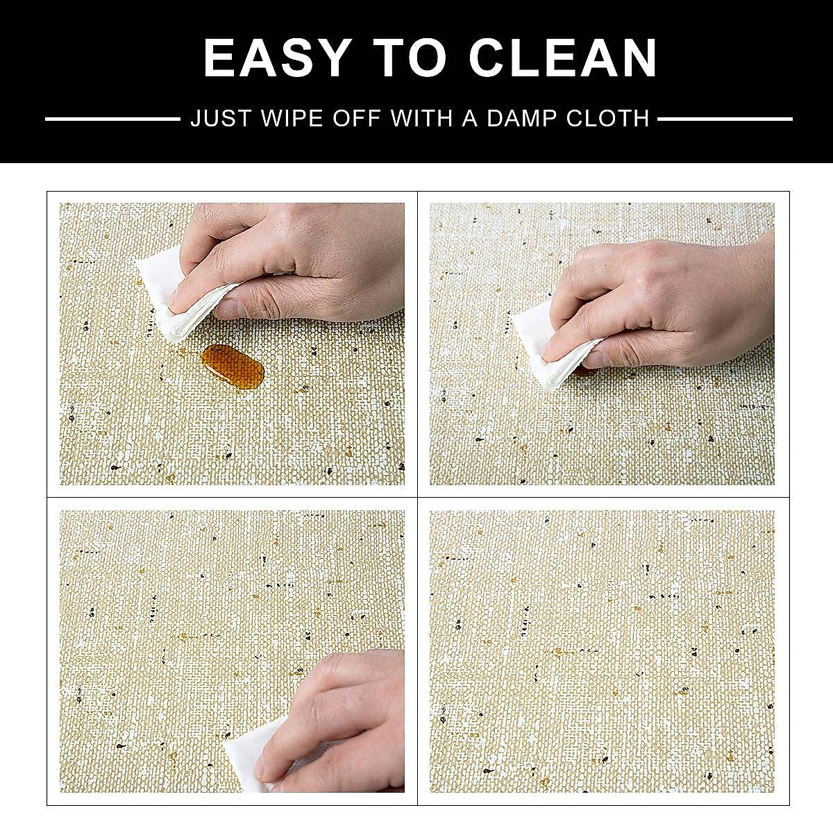 DwellAid Print Drawer Liner 20inch Wide Non Adhesive for Kitchen, Waterproof Shelf Liner Durable Anti-Slip for Kitchen Cabinets Shelf Liners for Kitchen Cabinets