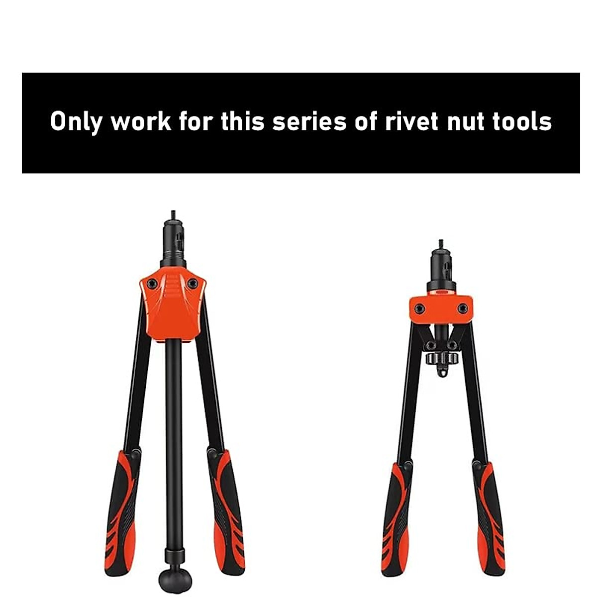 CORWIN 10-24 2 Sets Pack Hand Rivet nut Gun nut Insert Threaded Tool Replacement Mandrel and Nose Pieces SAE