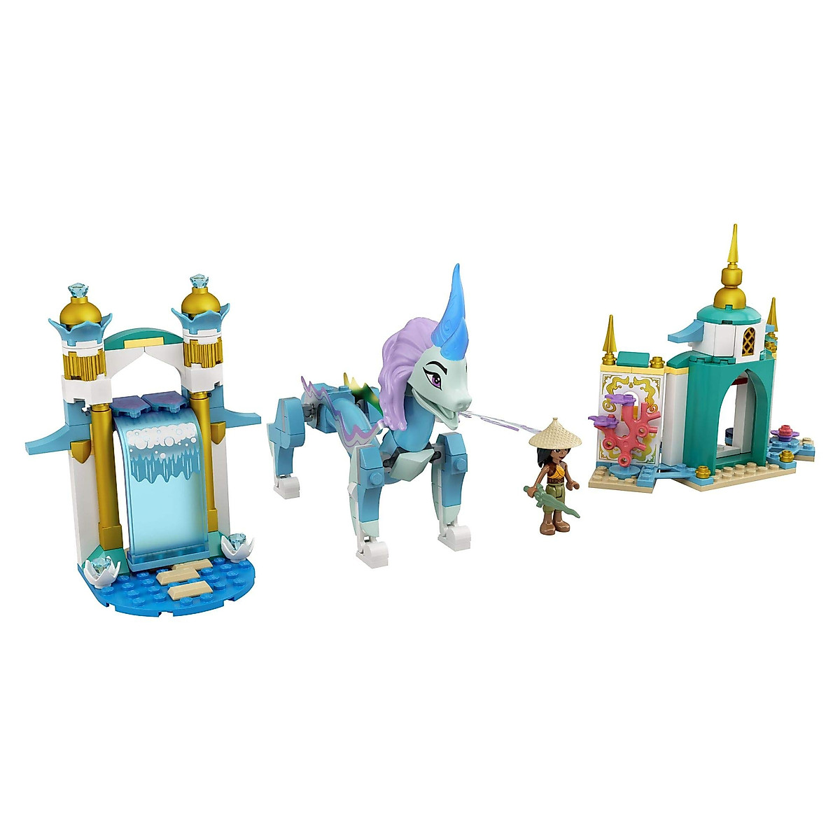 LEGO Disney Raya and Sisu Dragon 43184; A Unique Toy and Building Kit; Best for Kids Who Like Stories with Dragons and Adventuring with Strong Disney Characters, New 2021 (216 Pieces)