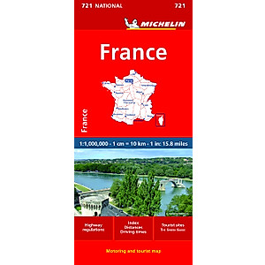 Michelin France Map 721 (Maps/Country (Michelin))