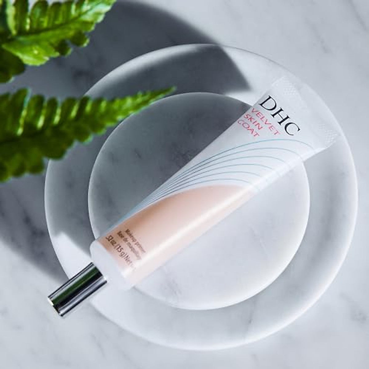 DHC Velvet Skin Coat, Mattifying Makeup Primer, Powder-Gel Formula, Minimizes look of pores, fine lines, and Imperfections, All skin types, Fragrance and Colorant Free, 0.52 oz. Net wt