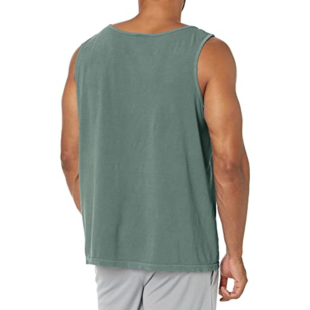 Comfort Colors Men's Adult Tank Top, Style 9360 (Medium, Light Green)