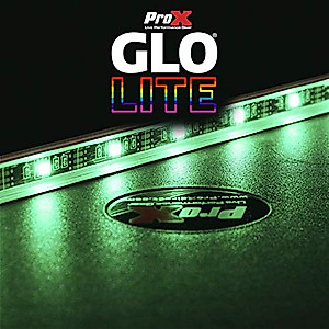 ProX Flight Case for Pioneer DDJSX3 DDJ-1000 SRT Controller with 2U Rack Space, Sliding Laptop Shelf,Wheels and LED Kit-Silver on Black Design - XS-SX1K2UWLTLED