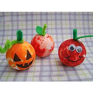 Crafare 2 Inch 56pc White Foam Balls Polystyrene for Crafts Supplies and Holiday DIY School Projects Decoration