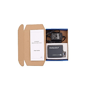 Networx® Gigabit Ethernet Fiber Media Converter - UTP to 1000Base-SX - LC Multimode, 5...