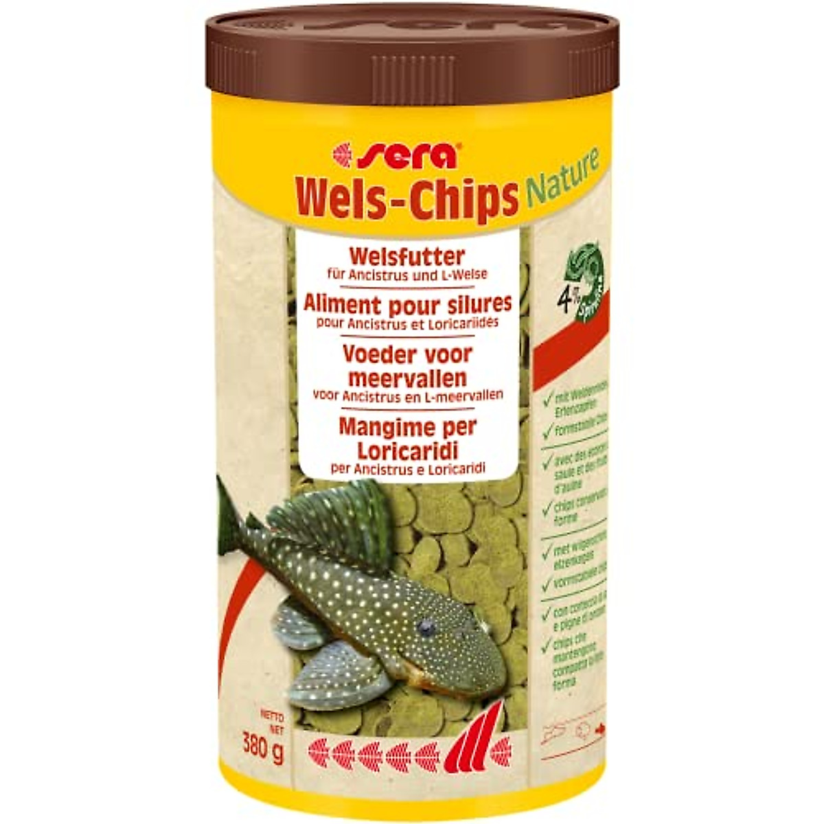 Sera 508 Catfish Chips 13.4 oz 1.000 ml Pet Food, One Size