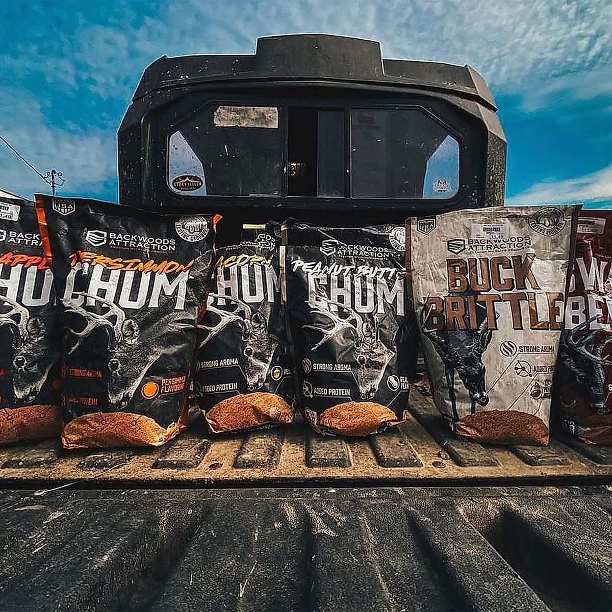 Backwoods Premium Wildlife Products Acorn Chum 5 lb. Bag – Protein Packed Wildlife Food