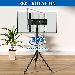 Portable TV Tripod Stand Tilt Mount for 32 to 55 inch LCD LED Flat Screen TV Display Floor Stand