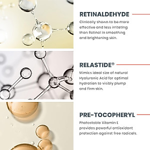 Avene RetrinAL 0.05 Cream, Retinaldehyde, Plump & Reduce the Appearance of Deep Lines & Wrinkles, 1.01 Oz