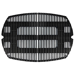 7645 Grate Replacement Parts for Weber Q200 Q220 Q2000 Q2400 Series Grill 396000 396002 53060001 54060001 566002 Accessories 2PCS 65811 Cast Iron Cooking Grid