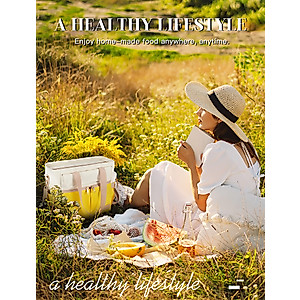 JOYHILL Lunch Bag for Women, Lunch Tote Leakproof Insulated Lunch Box with Shoulder Strap, Adult Reusable Lunch Cooler Tote Bags for Work Picnic Camping Beach (A-PINK)