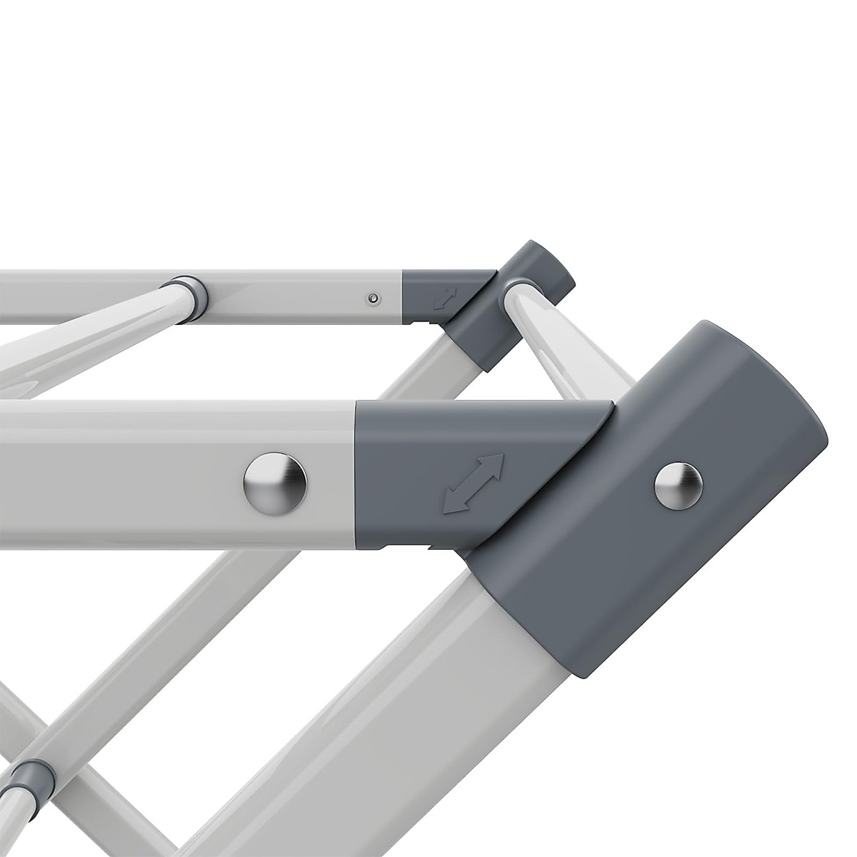 SsngygHme Drying Rack for Laundry, Foldable Clothes Drying Rack, Small Collapsible Dry Rack for Clothes, Use for Indoor & Outdoor Drying Clothes, 40"x29"x14.5"(White)