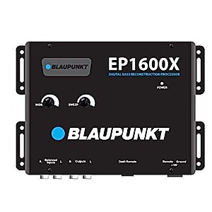 BLAUPUNKT EP1600X EP1600X Digital Bass Processor with Remote (Black)
