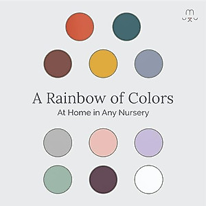 Natemia Fitted Crib Sheet - 100% Organic Cotton - 28 X 52 for Standard Crib and Toddler Mattresses - Silky Soft and Hypoallergenic