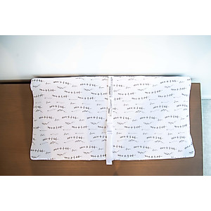 Changing Pad Cover 2 Pack - Baby Changing Pad Cover with 100% Jersey Cotton - Changing Pad Covers for Girls and Boys, Newborn Essentials (Forest Grey Leaf & Floral)