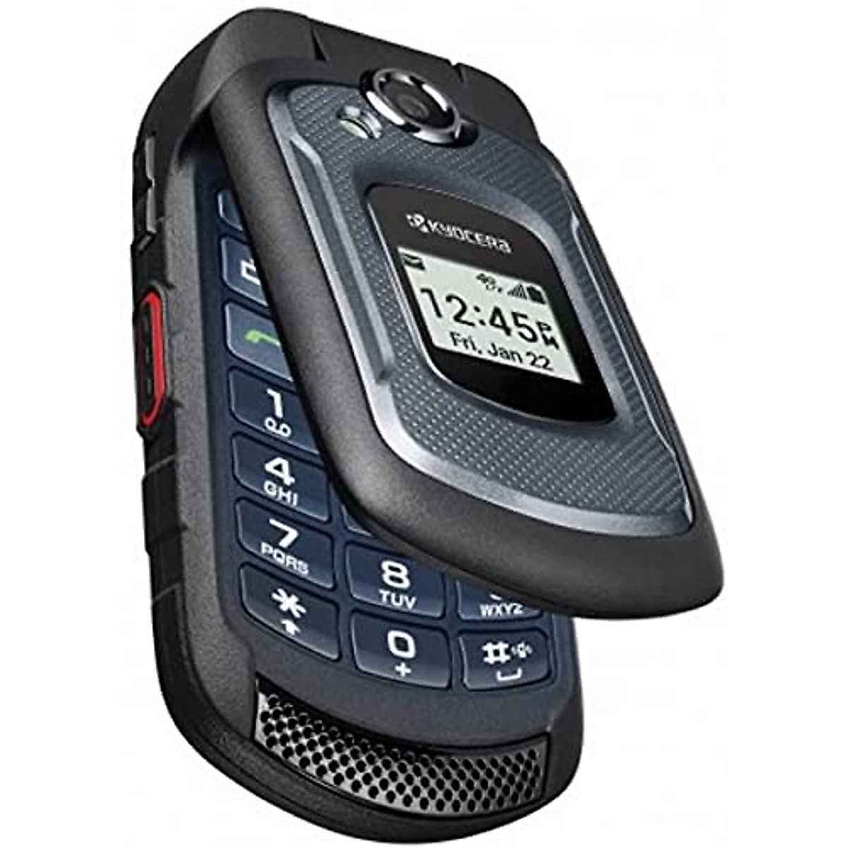 Kyocera AT&T Flip Phone GSM 4G LTE Dura XE E4710 Rugged Att Waterproof, Dustproof, Tough, Strong , Shock-Resistant (Renewed)