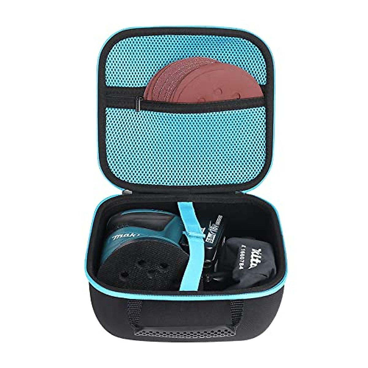 Khanka Hard Storage Case Replacement for Makita XOB01Z 18V LXT Lithium-Ion Cordless 5" Random Orbit Sander, Case Only