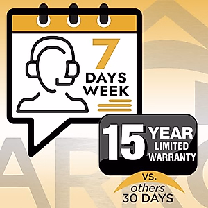 Arrow Shed Elite 14' x 16' Outdoor Lockable Gable Roof Steel Storage Shed Building, Blue Grey