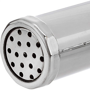 IRAM Stainless Steel Kitchen Press for Noodles, Murukku, Namkeen, and Snacks - Manual Sancha Sev Chakli Gathiya Sevaiya Maker - Silver Kitchen Tool