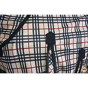 HILASON 75 Inches Horse Fly Sheet Ultra Violet Rays Protect Mesh Bug Mosquito Summer Spring | Fly Sheet | Horse Turnout Sheet | Fly Sheet for Horses | Bug and Mosquito Protection | Fly Sheet for Horse