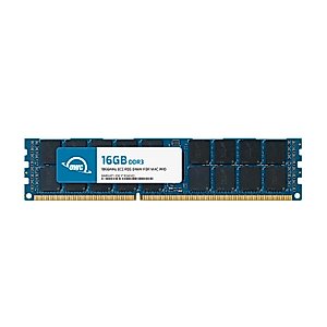 OWC 32GB (2X 16GB) 1866MHz PC3-14900 DDR3 ECC-R SDRAM Memory Upgrade Kit, ECC Registered Compatible with Mac Pro 2013 (OWC1866D3R9M32)