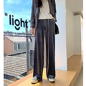 ARJOSA Women's Yoga Pants Wide Leg High Waisted Palazzo Lounge Pants Joggers Sweatpants (XX-Large, Grey)