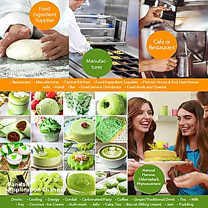 Vanilla of the East, Fresh Natural Asian Gourmet Baking Ingredient, Natural Flavor, Natural Color Chlorophyll of Pandan Leaf Extract Concentrate for Bakery & Beverage (200g) 2 Bottles LY