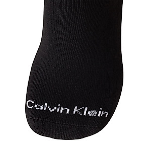 Calvin Klein Men's Athletic Socks - Cushion Crew Socks (5 Pack), Size 7-12, Black