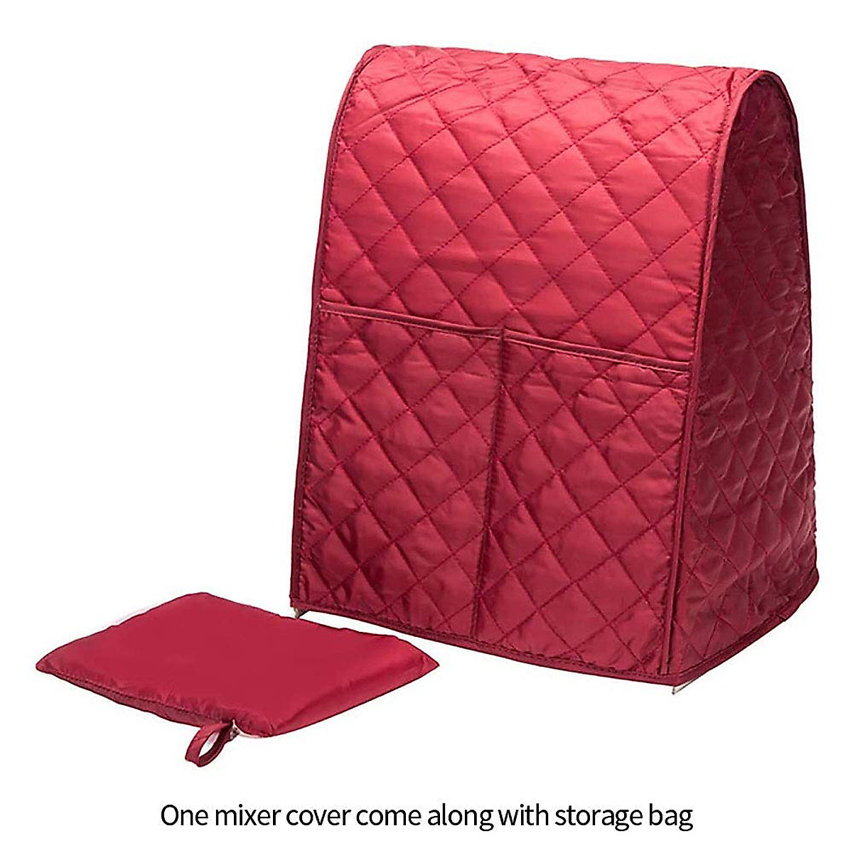 Kitchen Aid Mixer Cover, Stand Mixer Cover Compatible with 5-8 Quart Kitchenaid/Hamilton Stand Mixer, Dust Cover with Pockets, Kitchen Aid Mixer Accessories Fits for All Tilt Head & Bowl Lift